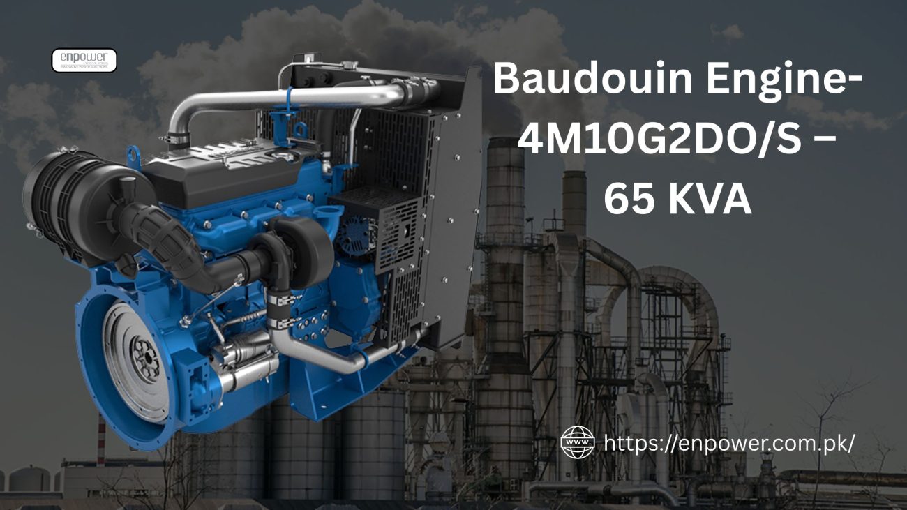 Baudouin Engine- 4M10G2DO/S – 65 KVA