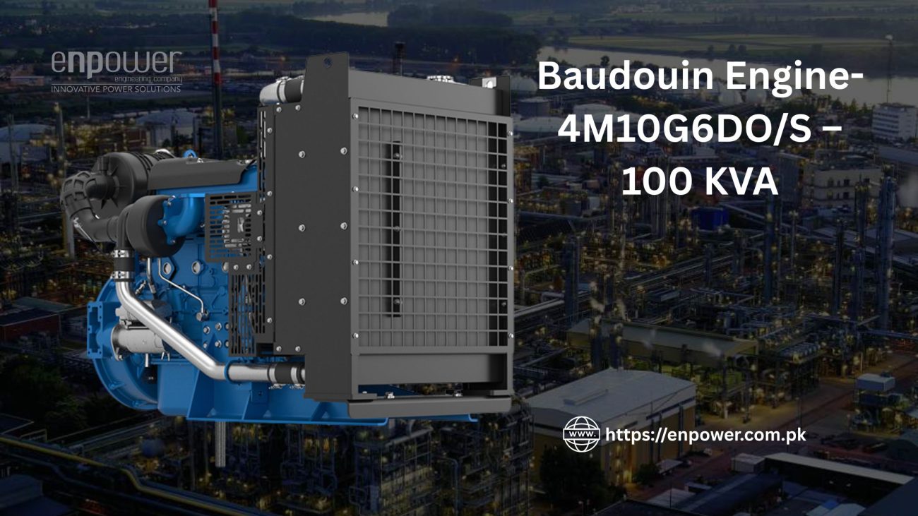 Baudouin Engine 4M10G6DO/S – 100 KVA for Commercial Use
