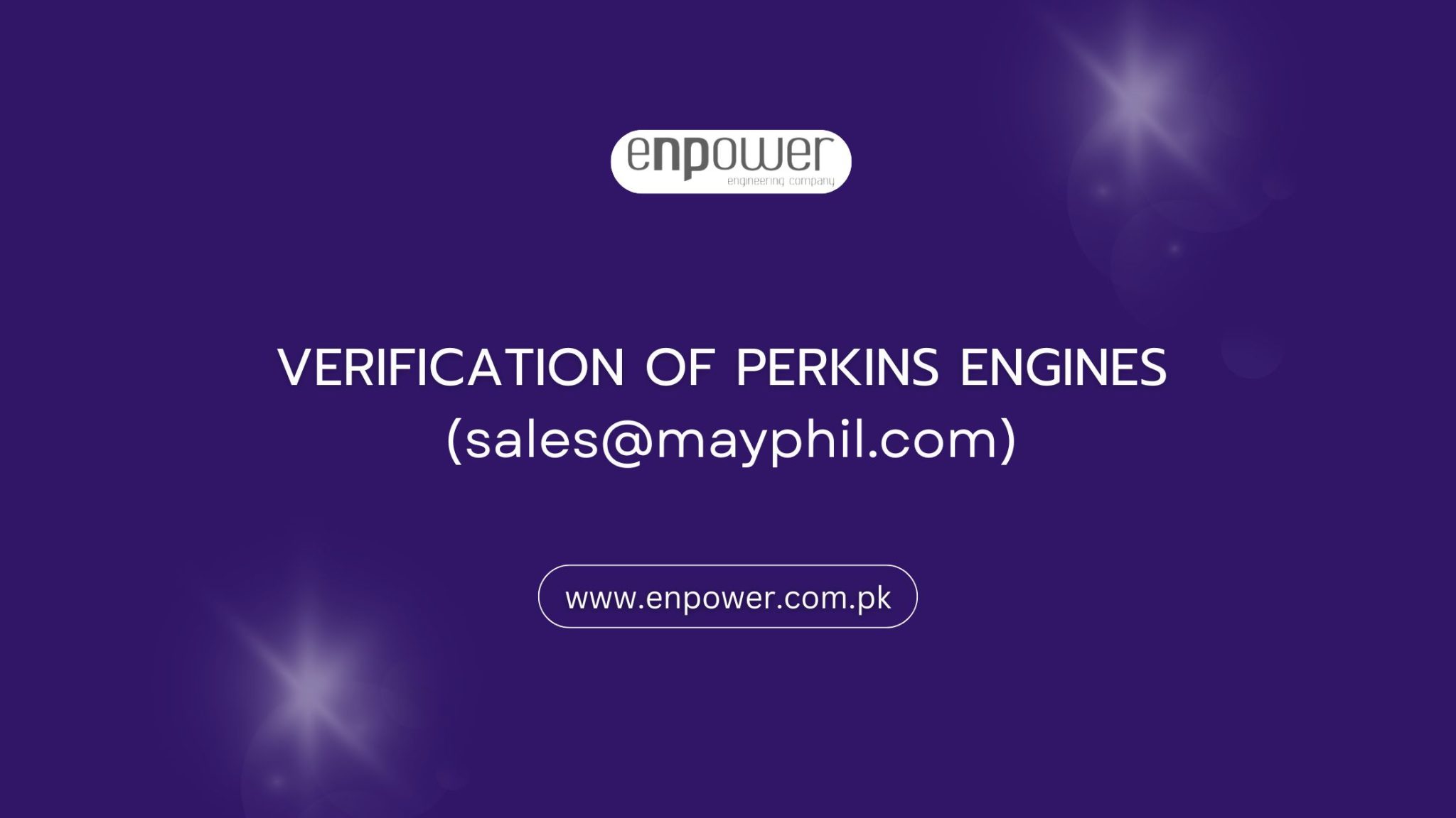 How to Verify Perkins Engines.